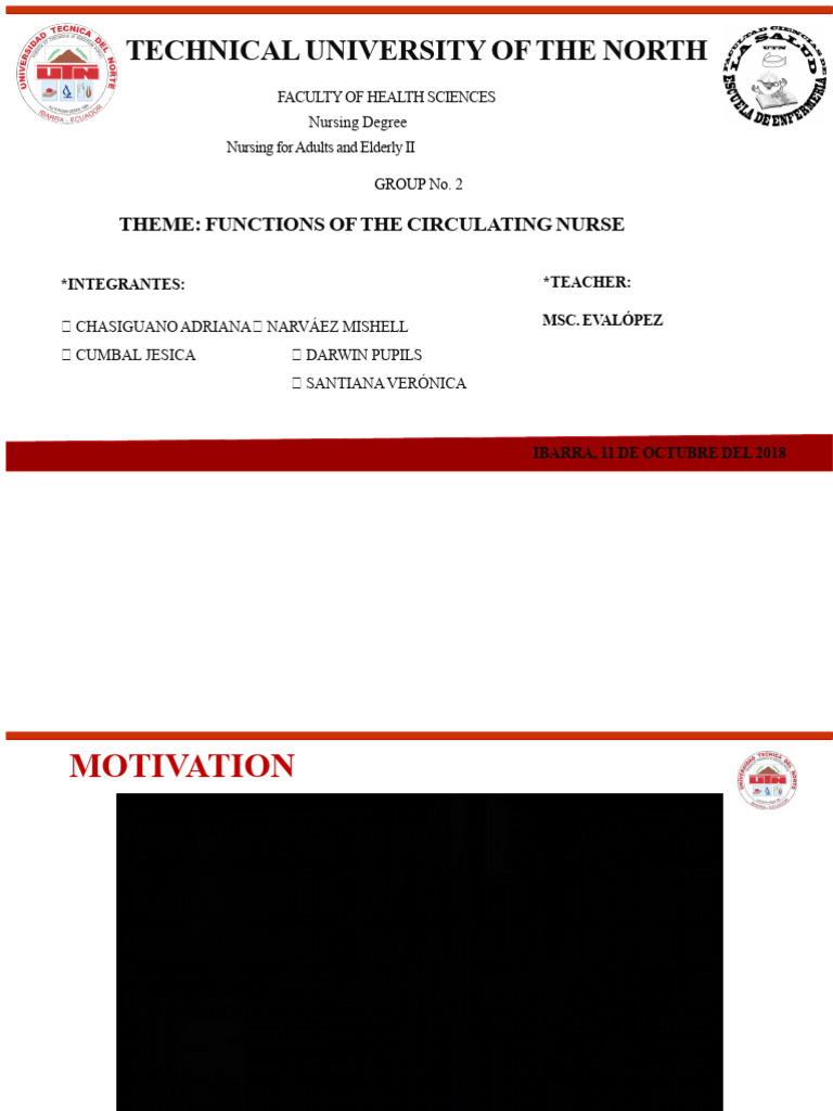 Functions of the Circulating Nurse. | PDF | Surgery | Health Care
