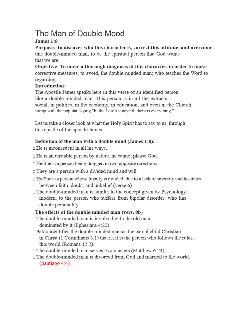 The Man with Double Meaning.docx | PDF | Paul The Apostle | Gospels
