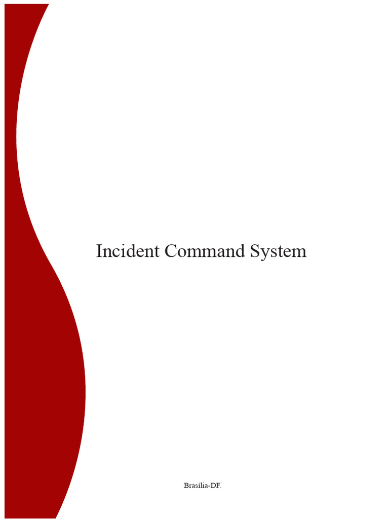 Incident Command System | PDF | Incident Command System | Emergency