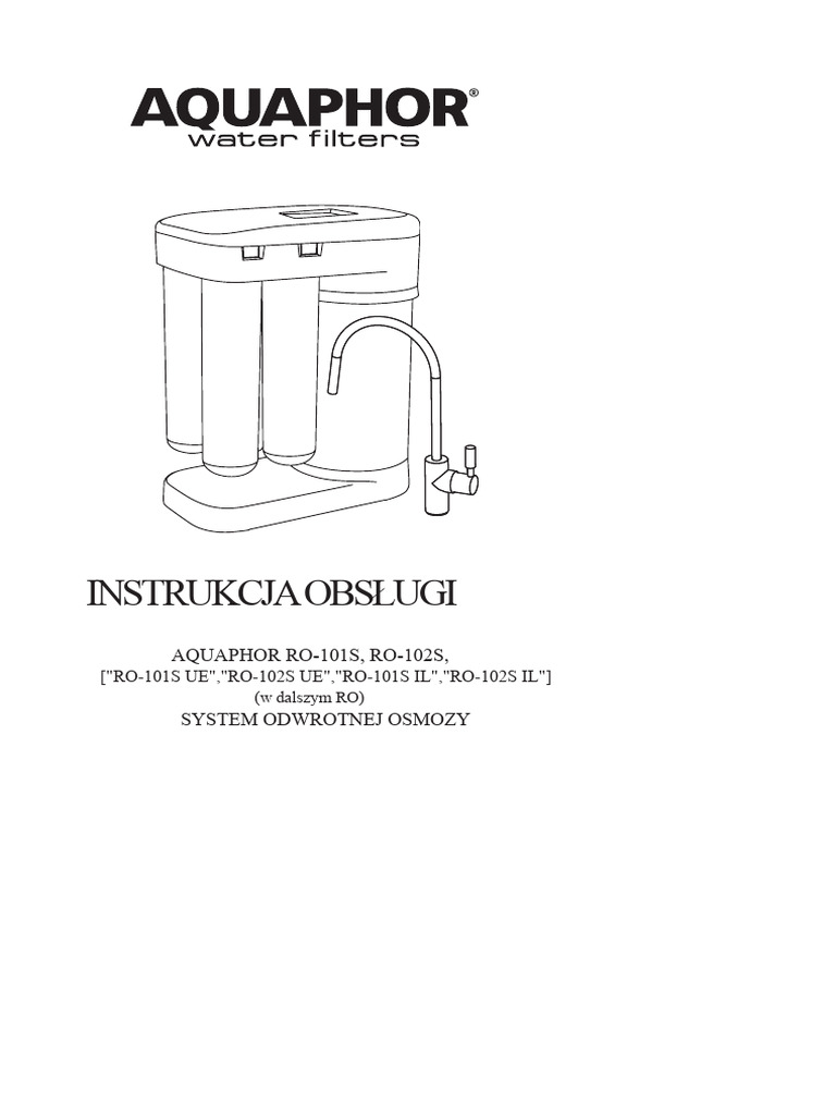 Instrukcja obsługi Aquaphor | PDF