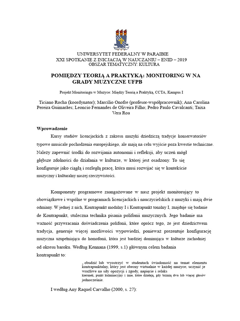 Podsumowanie Rozszerzone ENID 2019 | PDF
