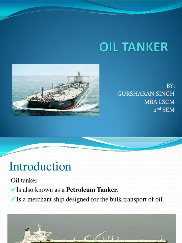 Types and Impact of Oil Tankers | PDF | Business | Home & Garden