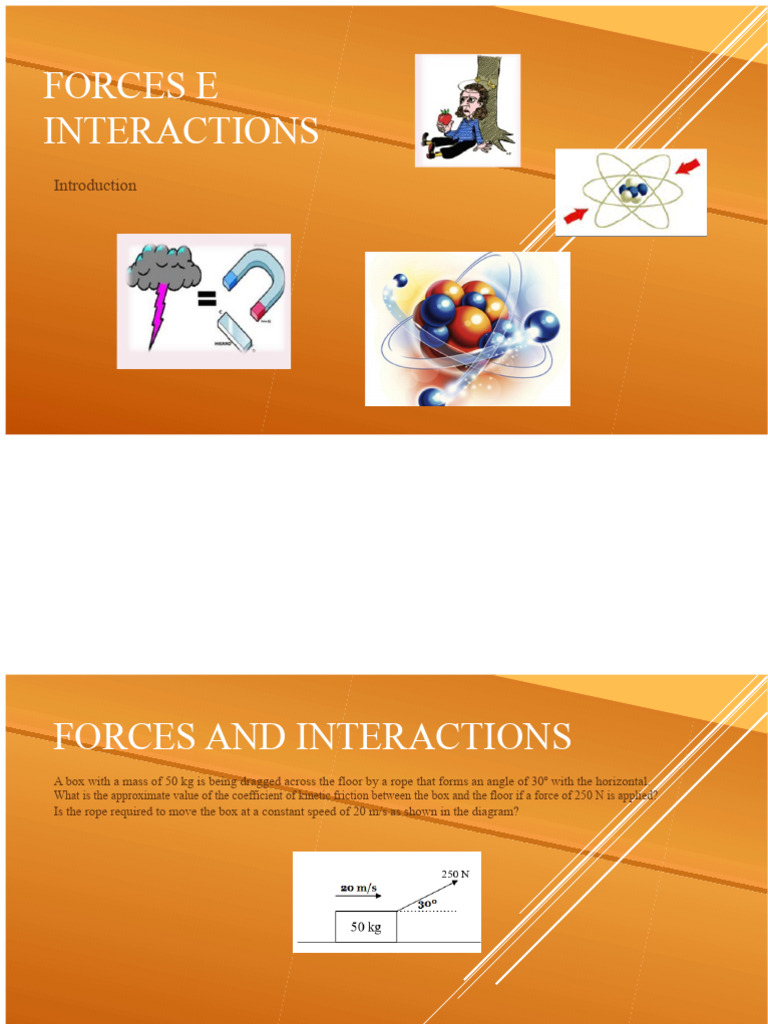 FORCES AND INTERACTIONS 2BGU exercises | PDF