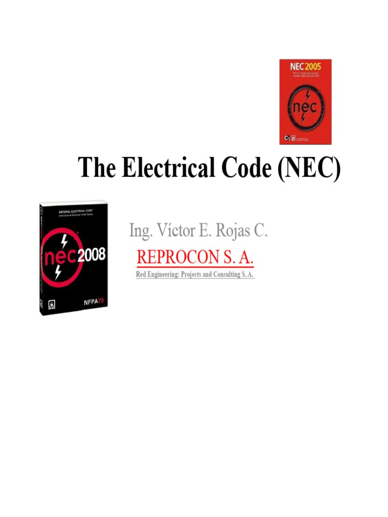 The Electrical Code (NEC), Student Version | PDF | Fuse (Electrical ...