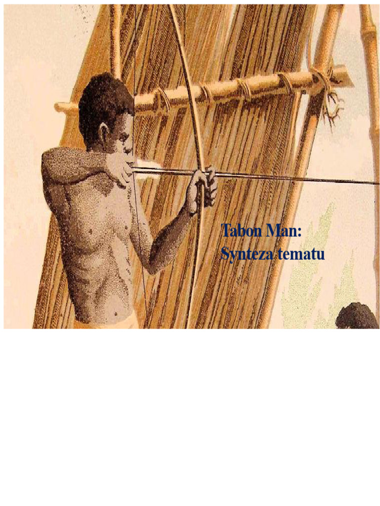 Syntetyzowanie Tematu Tabon Man | PDF