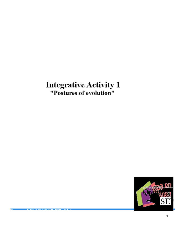 integrative activity 1 "Positions of evolution" | PDF | Evolution ...
