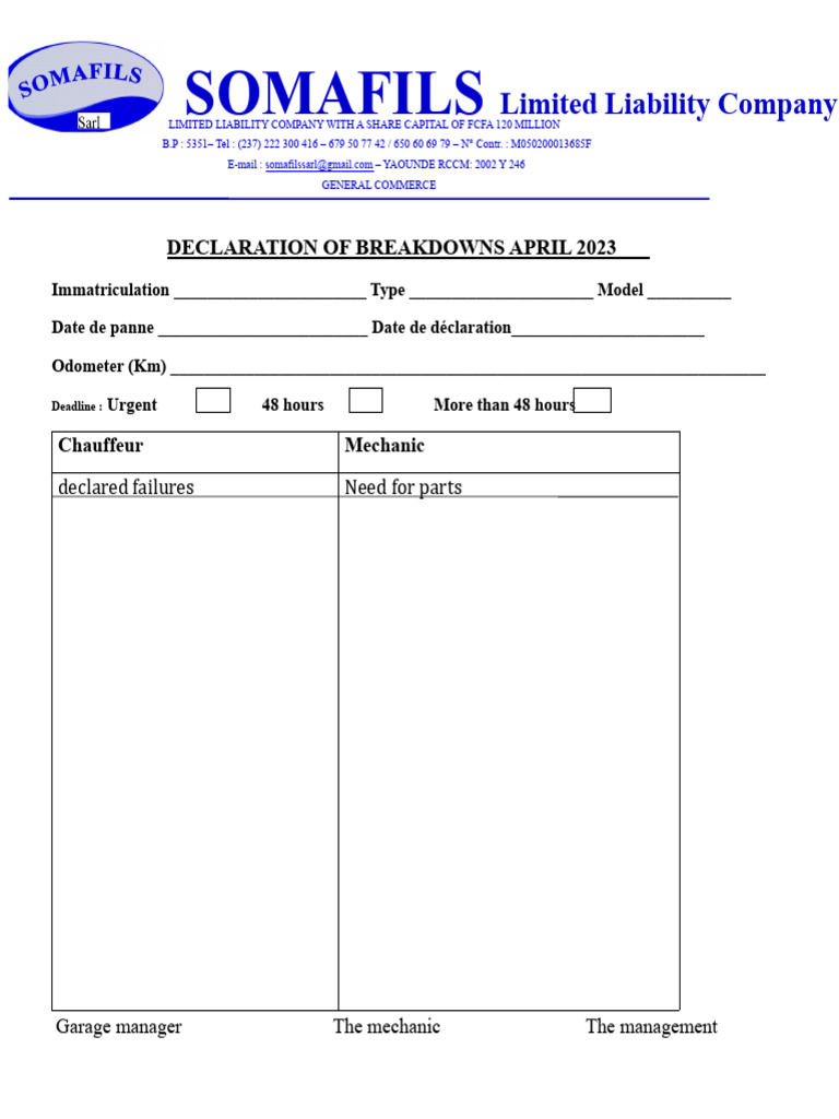 Fault Sheet | PDF