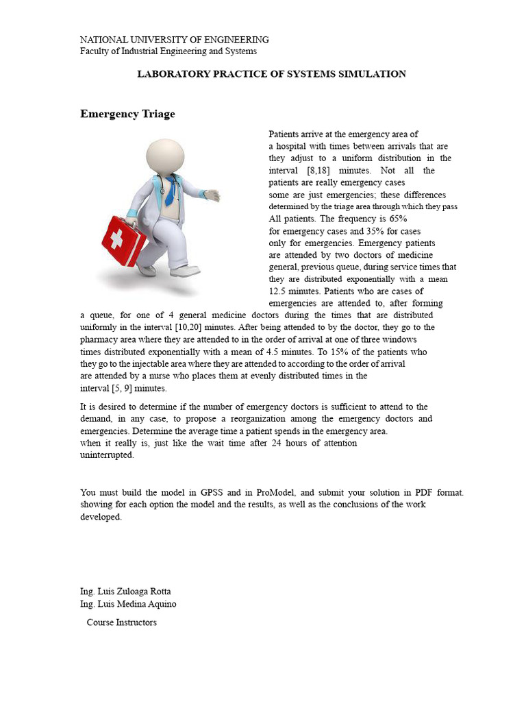 Laboratory Practice SIMULATION ProModel.pdf | PDF | Health Sciences ...