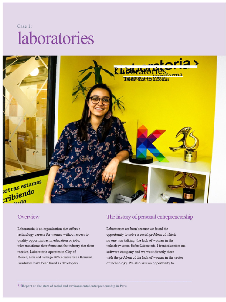 Laboratoria Case | PDF | Entrepreneurship | Employment