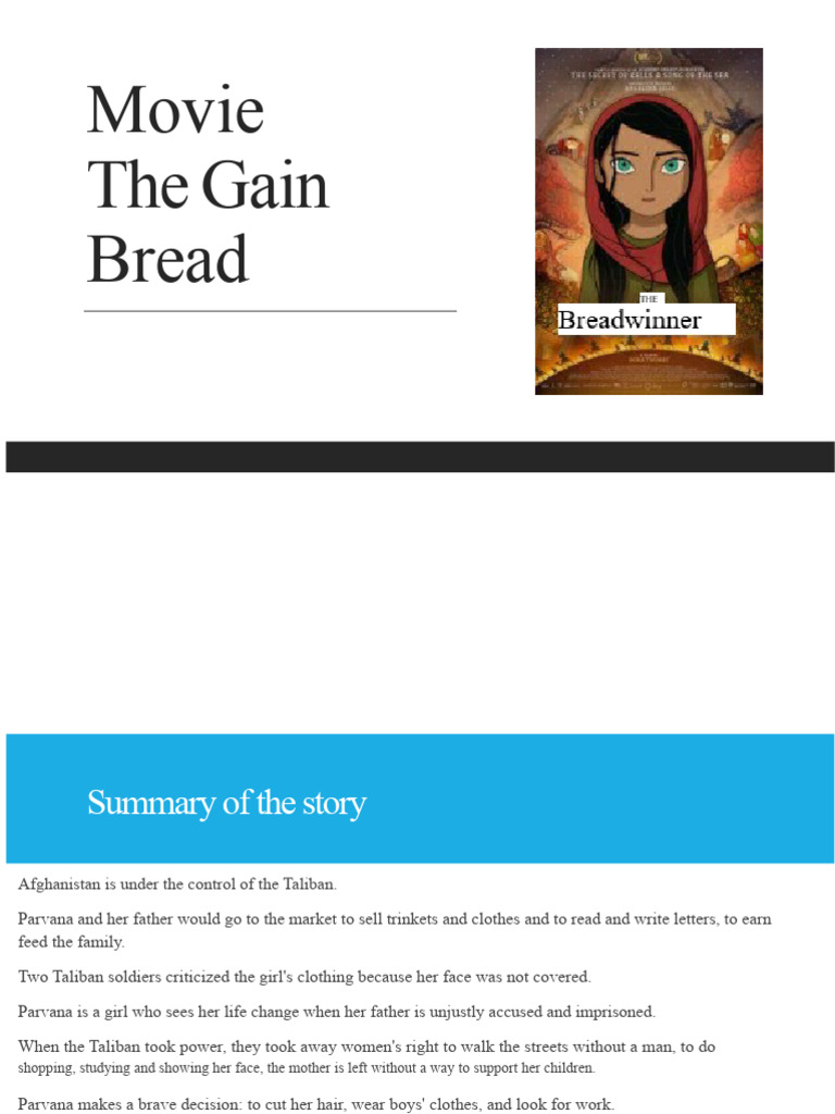 The breadwinner | PDF | Social Ethics | Universalism