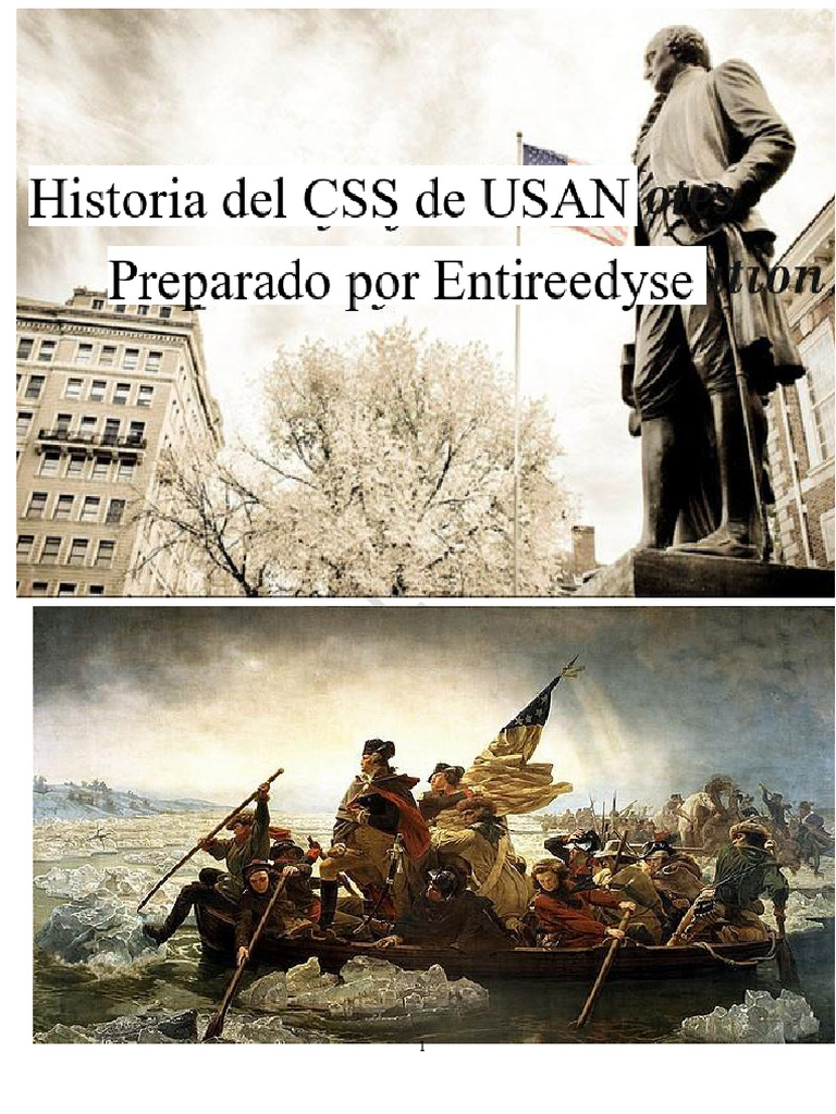 Historia Del CSS de EE - UU. | PDF | Trece colonias
