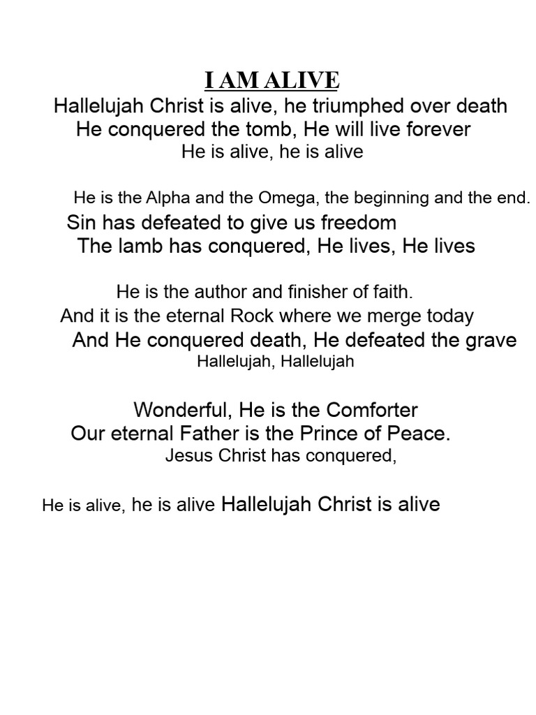 I LIVE THIS | PDF | Jesus | Abrahamic Religions