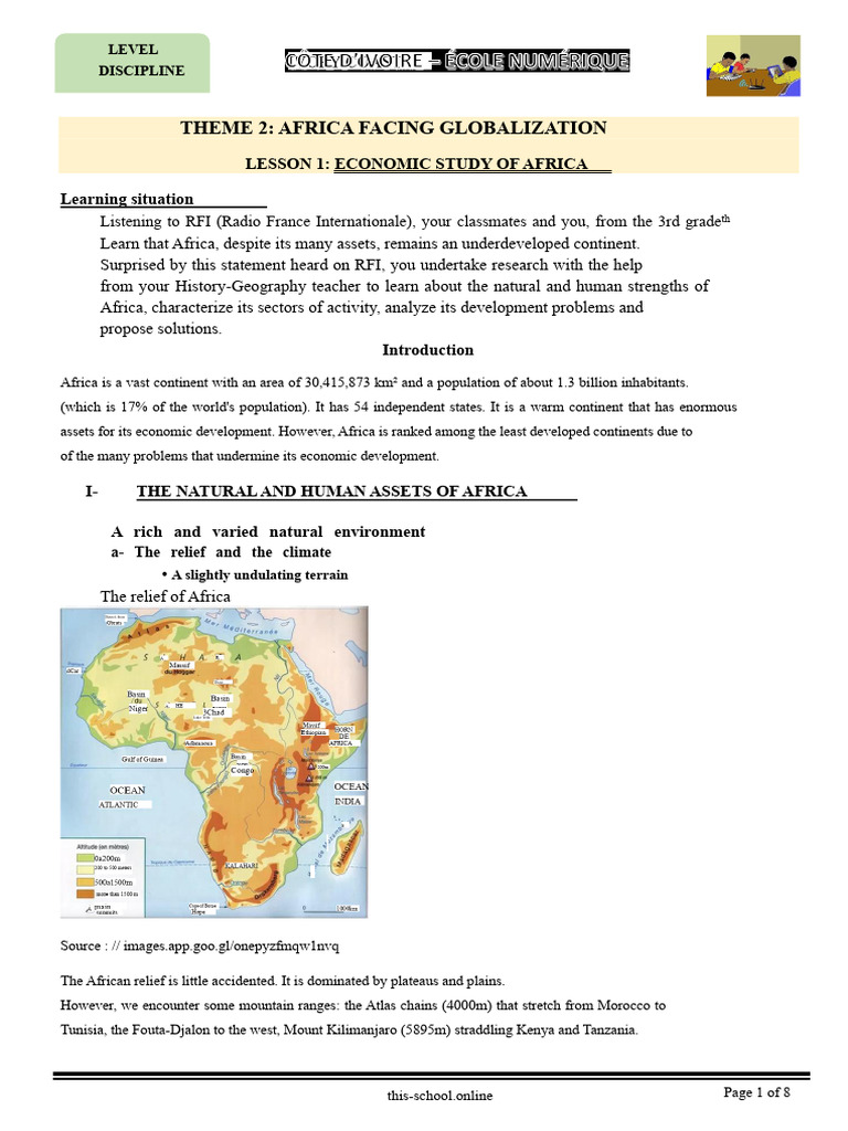 Africa's Economic Development Challenges | PDF | Africa | Tropics
