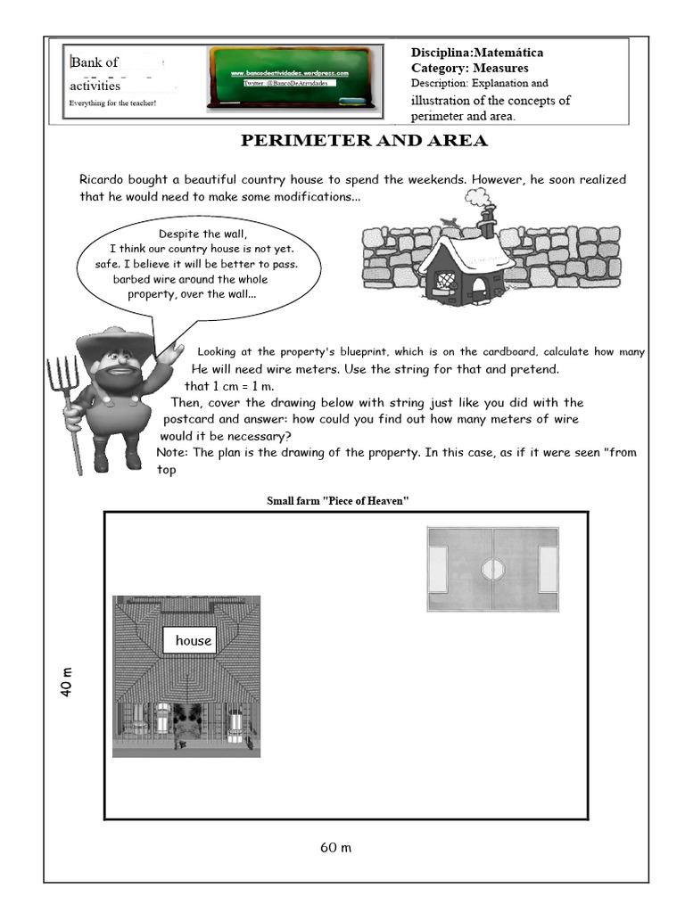 Geometry - Perimeter and area | PDF | Area | Length