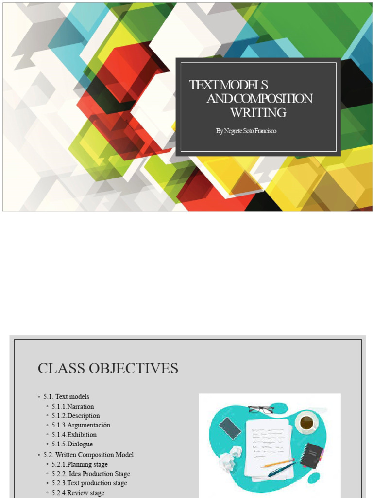 Text Models and Writing Composition | PDF | Narrative | Communication