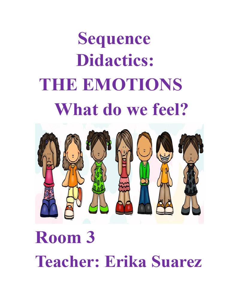 Didactic Sequence About Emotions | PDF | Emotions | Anger