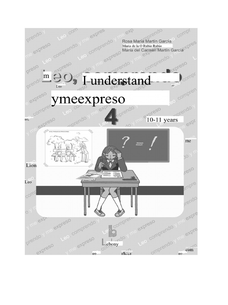 Leo, I Understand and I Express Myself_4 | PDF | Semantics | Reading ...