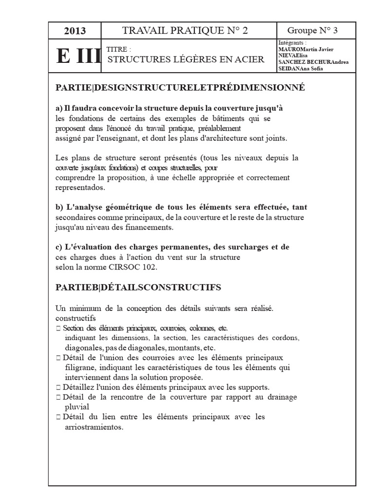 Conception de structures légères en acier | PDF | Fondation ...