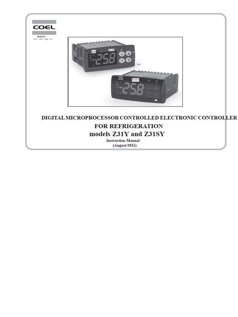 Instruction Manual Z31Y r0 (1) | PDF | Parameter (Computer Programming ...