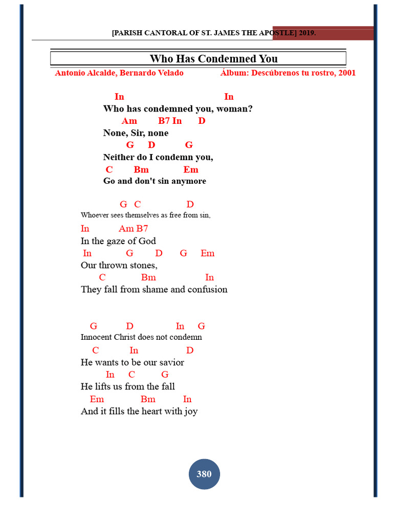 Who Has Condemned You | PDF