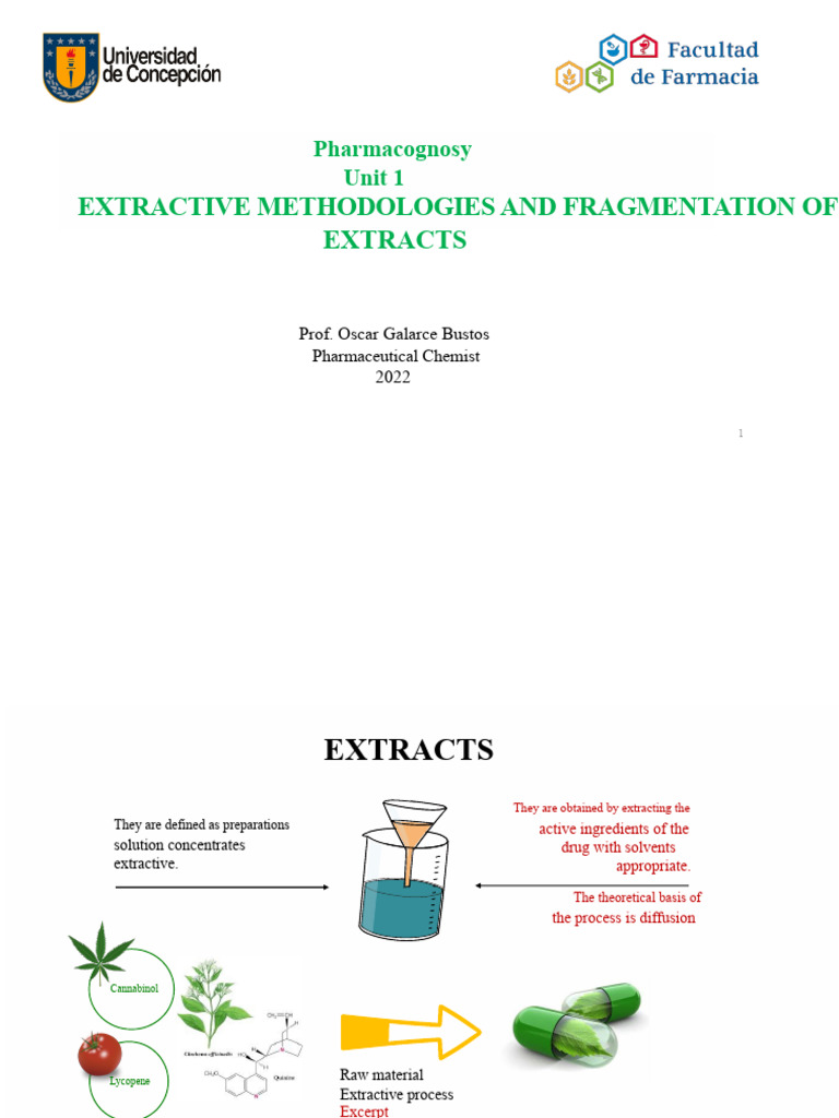 Extraction and Fractionation | PDF | Solvent | Polyphenol