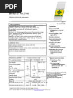 CRS 60 Cationic Bitumen Emulsion Data | PDF | Emulsion | Asphalt