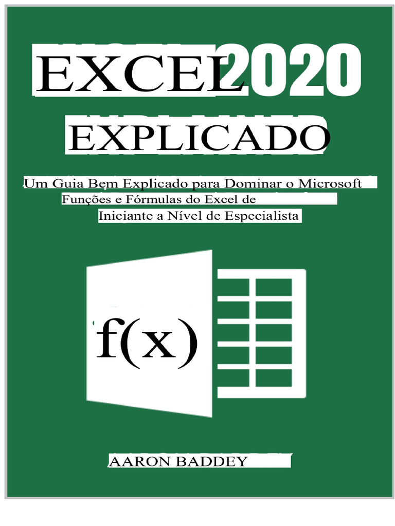 Guia Completo do Excel 2020 | PDF | Microsoft Excel | Janela (informática)