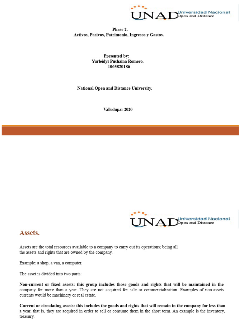 Assets, Liabilities, Equity, Income, and Expenses. | PDF | Expense | Income