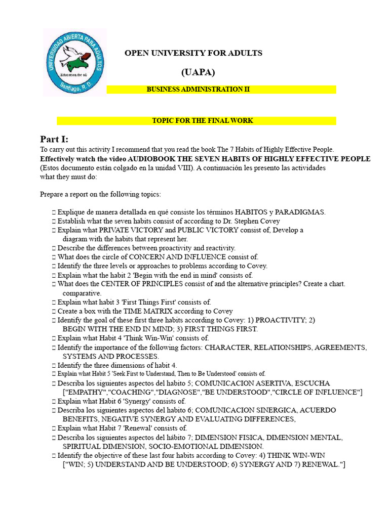 Final Project Business Administration II (1) | PDF | Psychology