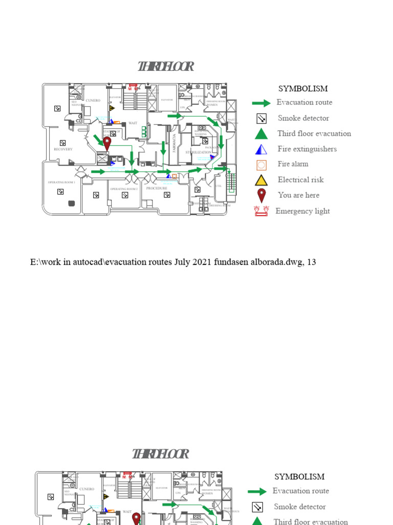 UPDATED EVACUATION ROUTES CORRECTION | PDF | Active Fire Protection | Fires