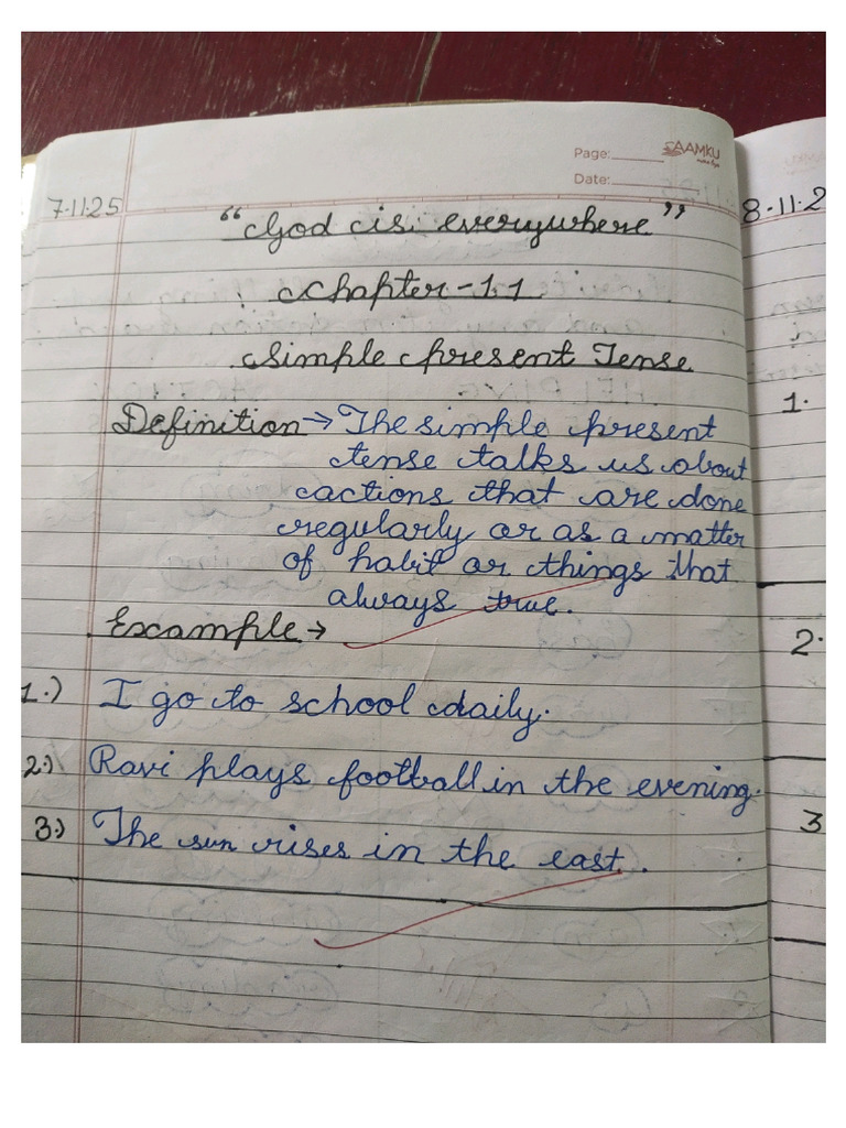 English Language Work Class IV | PDF