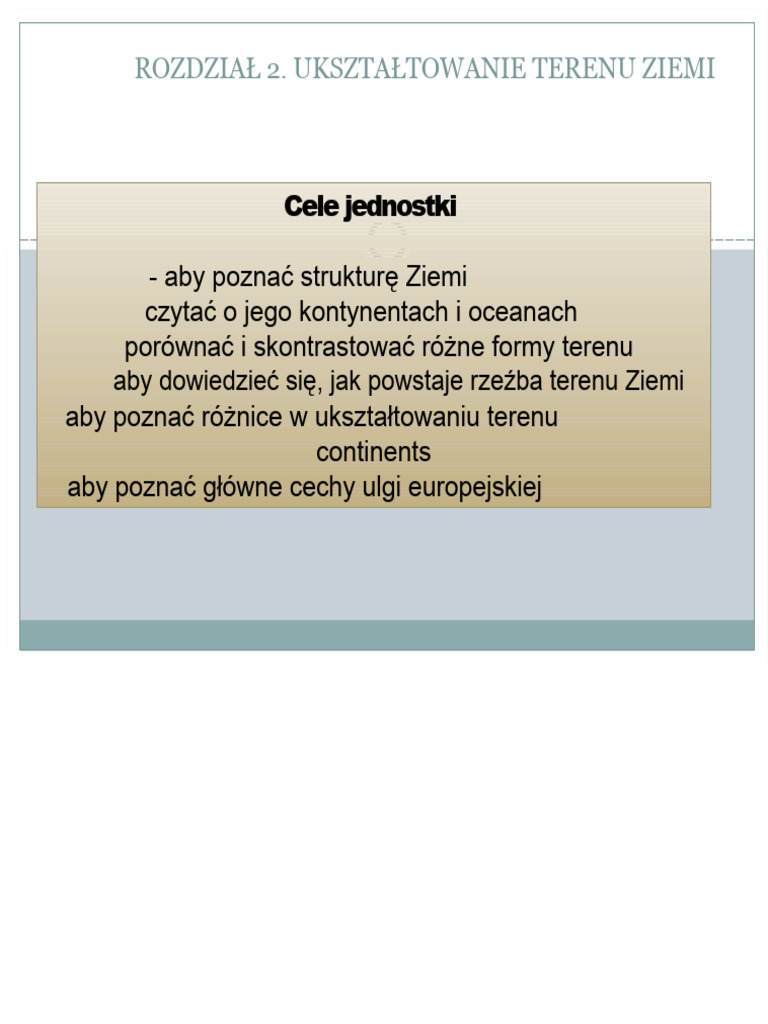 TEMA 2 ulga 1º ESO | PDF