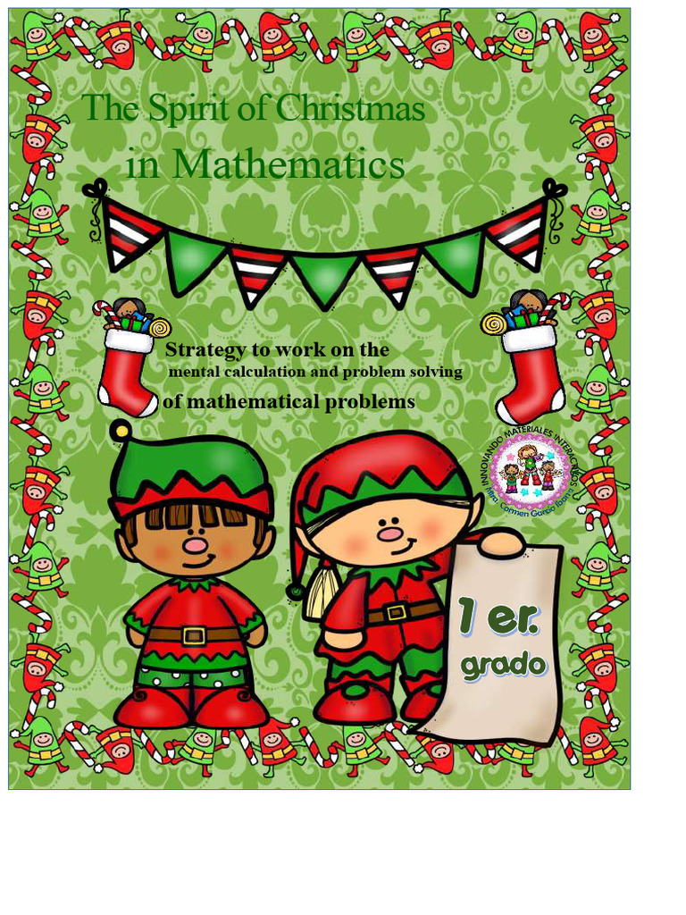 The Magic of Christmas in Mathematics. First Grade | PDF | Mathematics ...