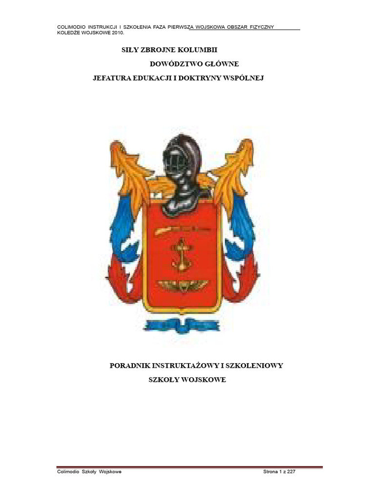 Colimodio Fisca Pierwszy Wojskowy | PDF