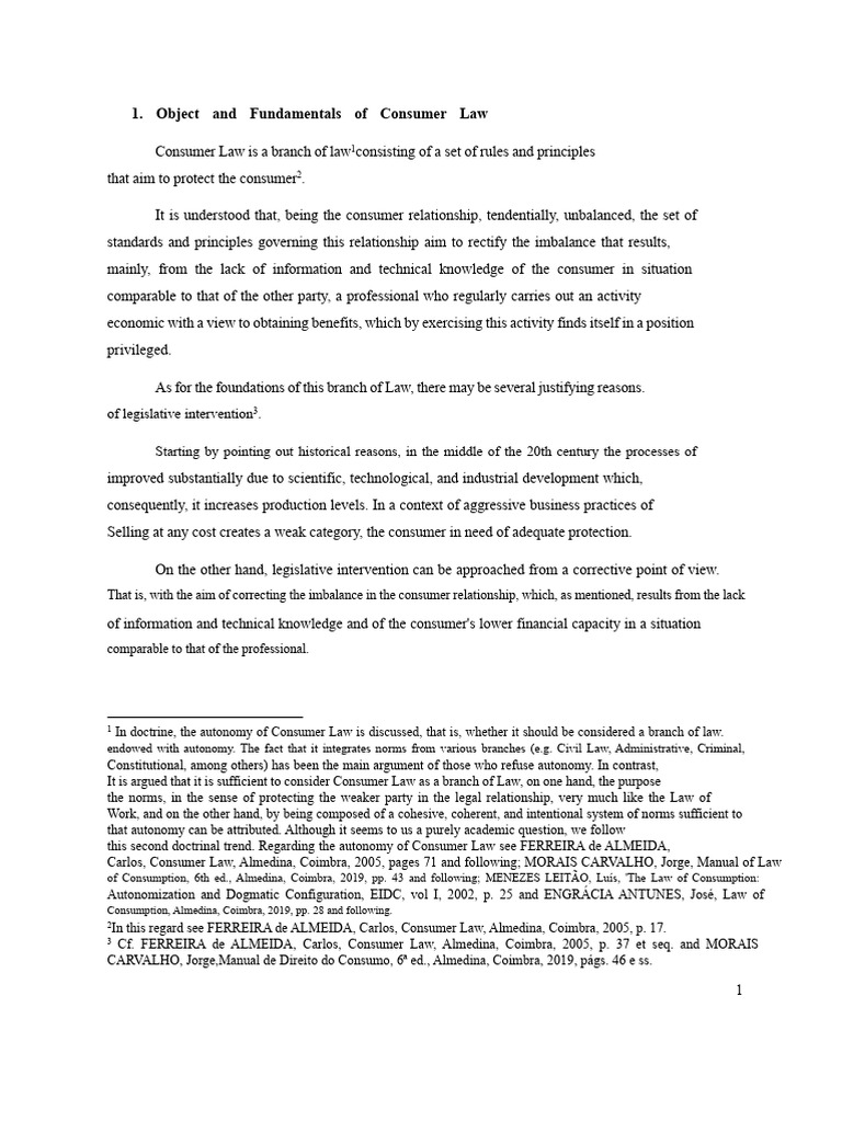 Fundamentals of Consumer Law Explained | PDF | Knowledge | Safety