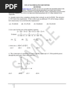 Upcat Reviewer Practice Test 1 | PDF | Elementary Geometry | Elementary ...
