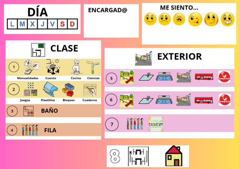 Purple Gradient Page Border A3 Landscape | PDF