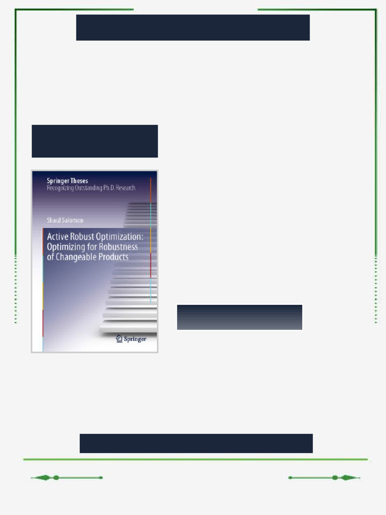 Active Robust Optimization Optimizing for Robustness of Changeable ...