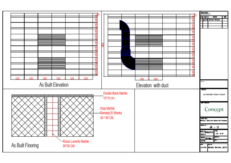 Duct Drawing Layout1 | PDF