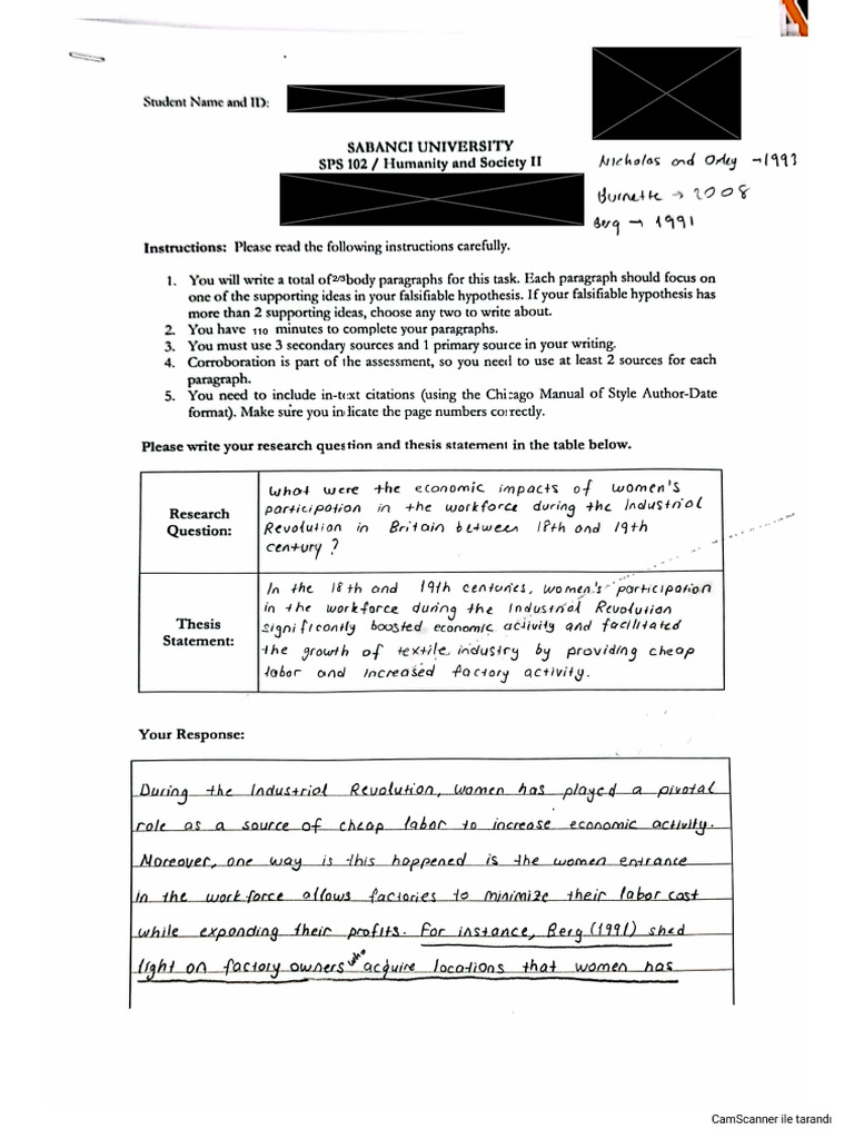 Research Paper Assignment Sample | PDF