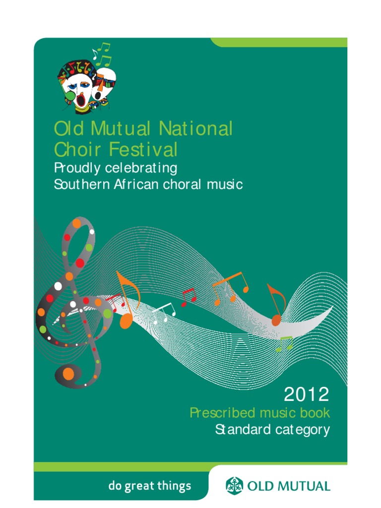 Standard Music Booklet | PDF | Choral Music | Notation