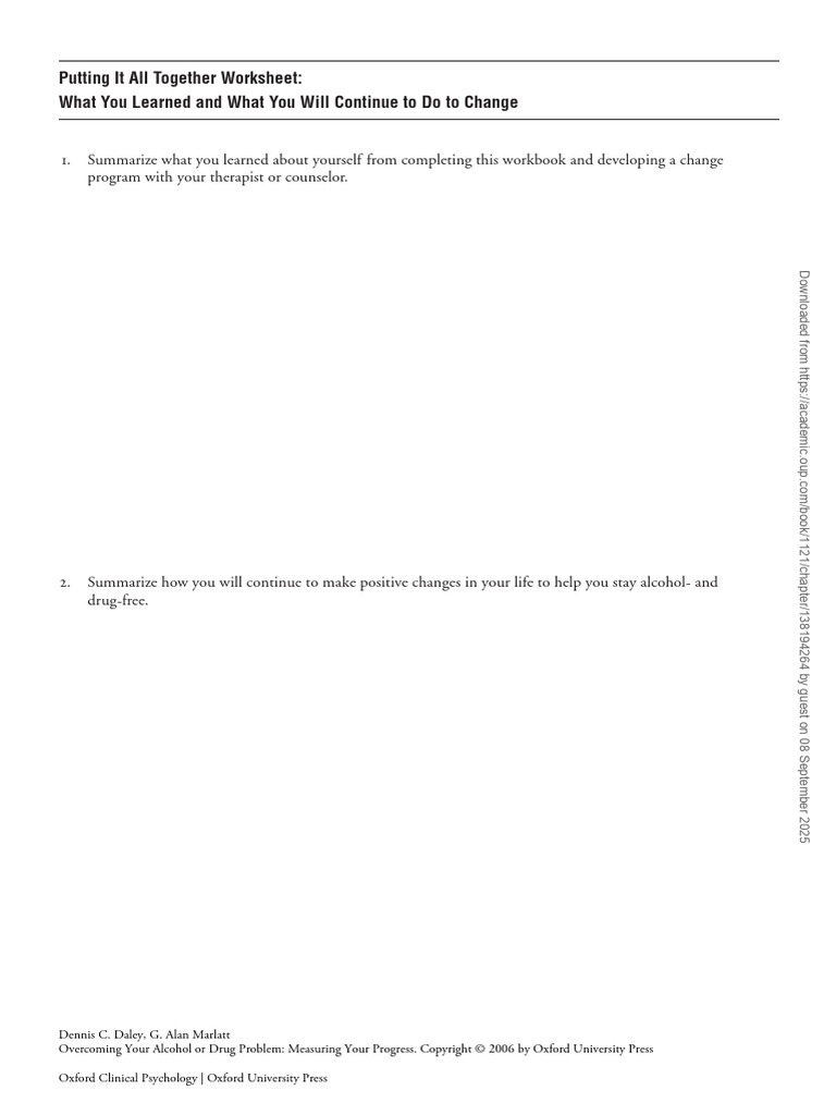 29. Putting It All Together Worksheet | PDF