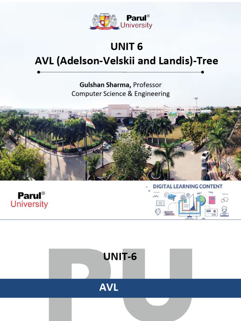 AVL Tree Operations and Rotations Guide | PDF | Algorithms And Data ...