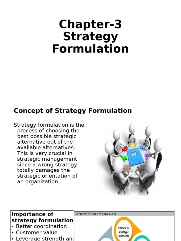 strategic Formulations | PDF | Strategic Management | Mergers And ...