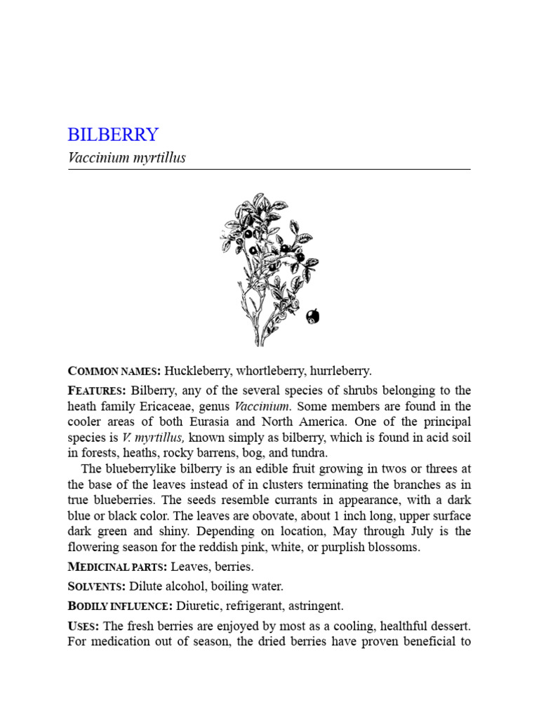 A Handbook of Native American Herbs-01 | PDF