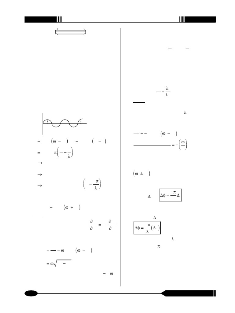 Wave Motion 2 | PDF | Waves | Sound