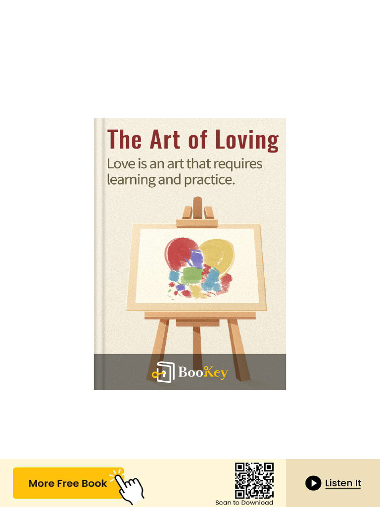 The Art of Loving PDF | PDF | Love | Erich Fromm