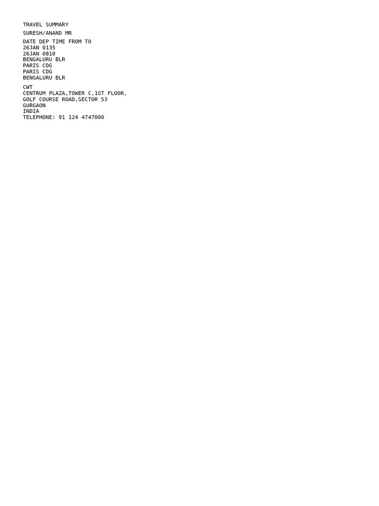 CWT 100 Percent Match France Updated Hotel | PDF