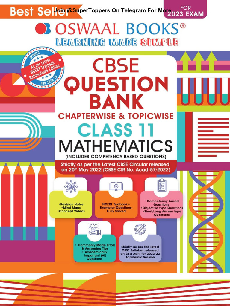 Osw@@l Class 11 Maths QB (2022-23) | PDF