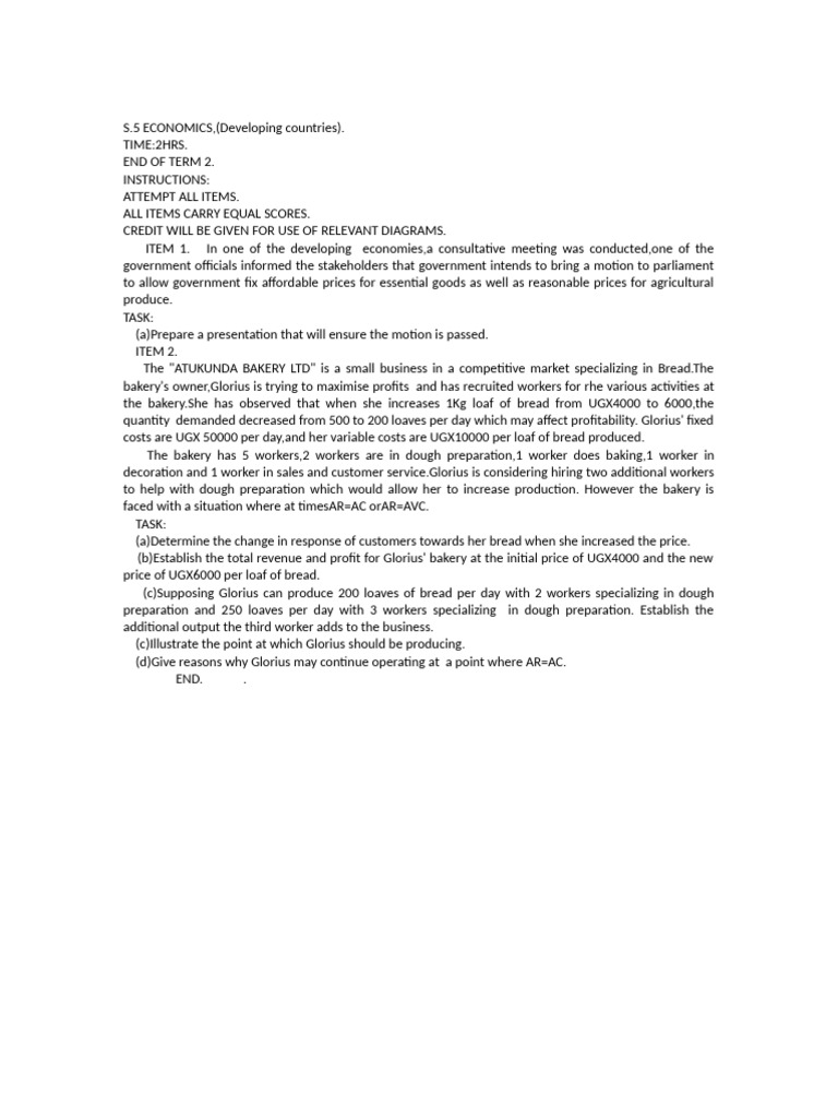 Econ... D Countries | PDF